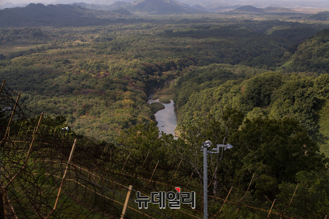 [포토] GP 고가초소서 본 DMZ 전경 | Save Internet 뉴데일리