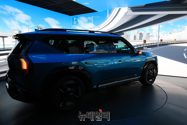 [르포] ‘자율주행·SDV’ 현대차그룹 방향성 담은 기아 ‘EV9’ | Save Internet 뉴데일리